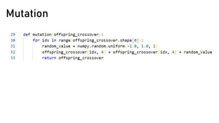 Genetic algorithm | PPT
