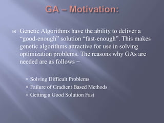 Genetic algorithm | PPT