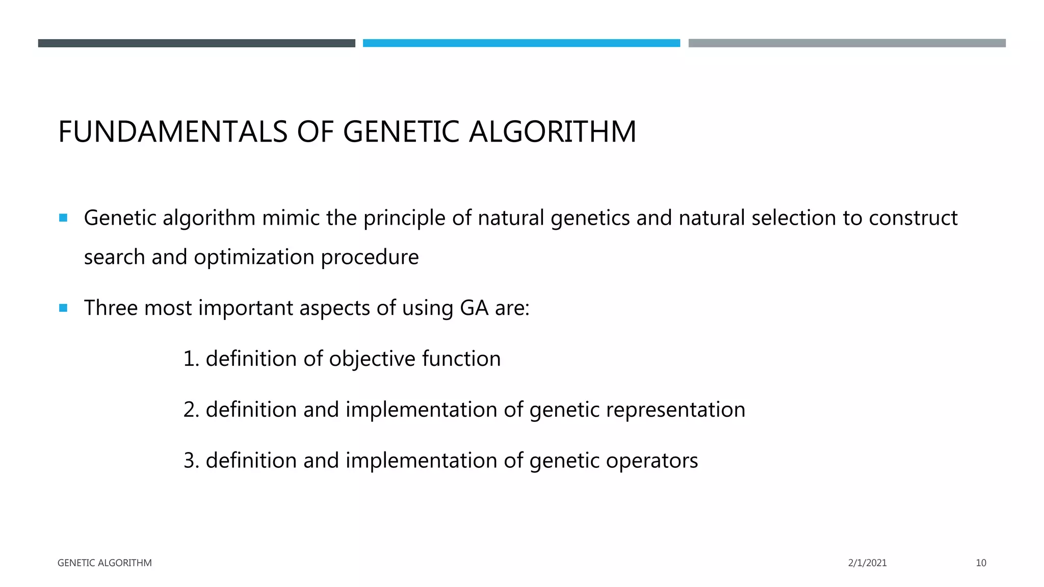 Genetic algorithm | PPTX