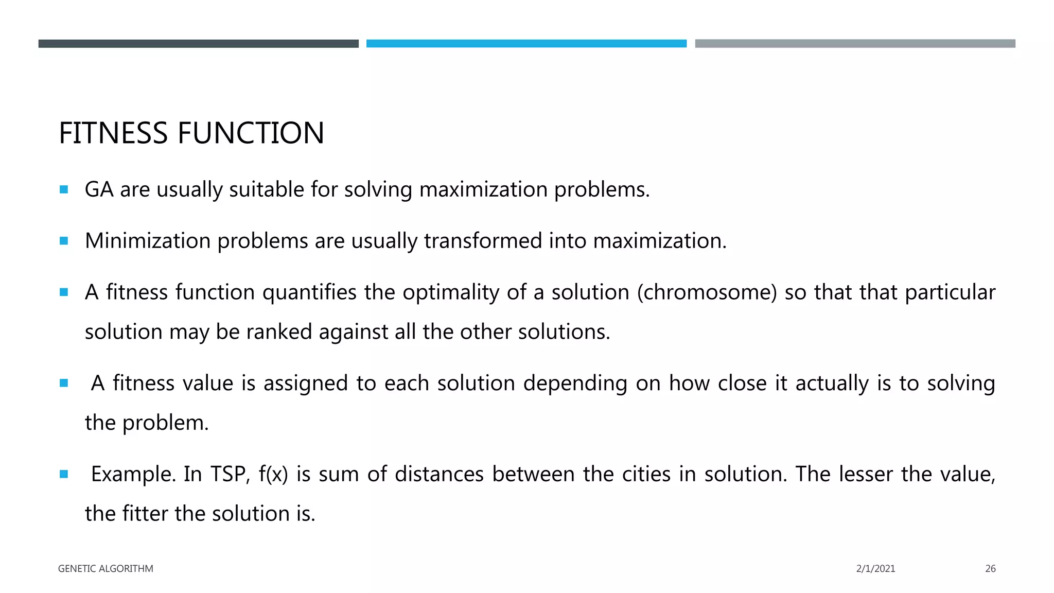 Genetic algorithm | PPTX