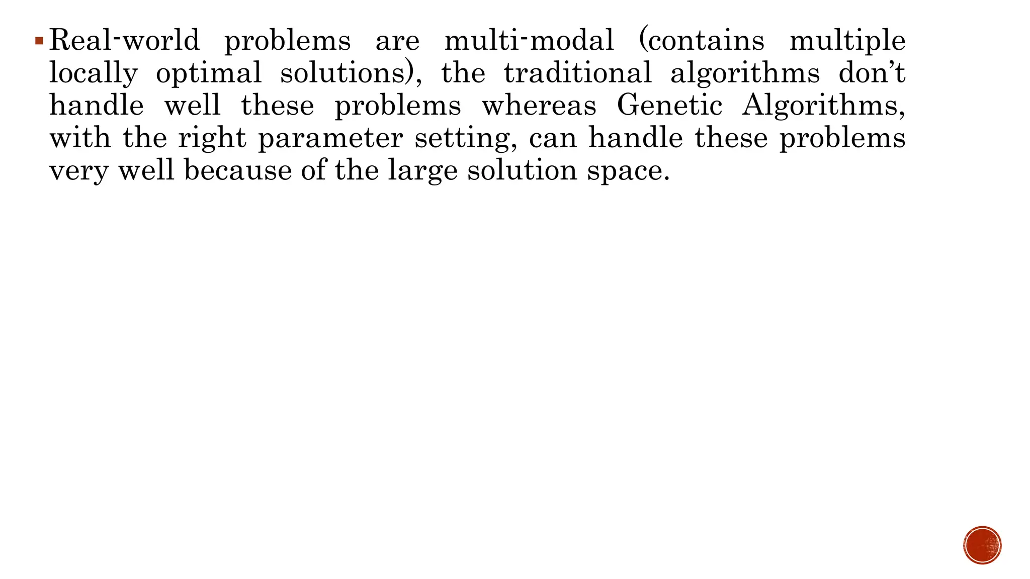 Explanation and example of genetic algorithm | PPTX