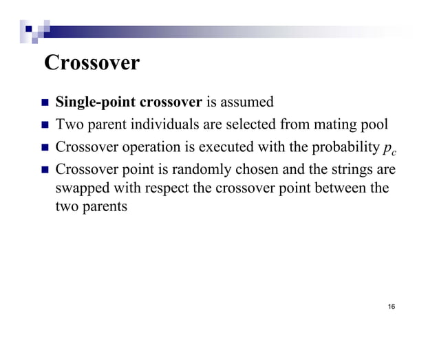 Genetic Algorithm In Artificial Intelligence With Example Ppt