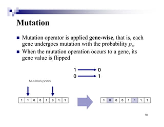 Genetic algorithm in Artificial Intelligence with example | PPT