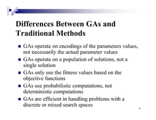 Genetic algorithm in Artificial Intelligence with example | PPT