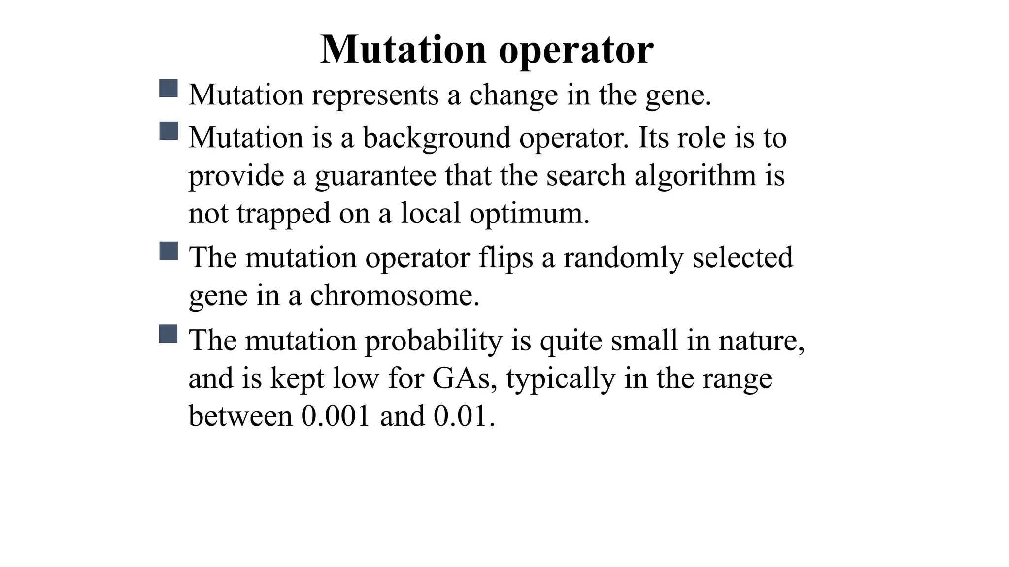 Genetic Algorithm Optimization Technique Pptx