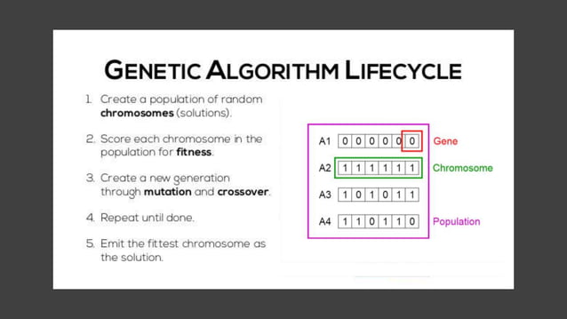 Introduction to Genetic Algorithm | PPTX