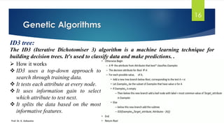 Genetic Algorithm in Machine Learning PPT by-Adi | PDF