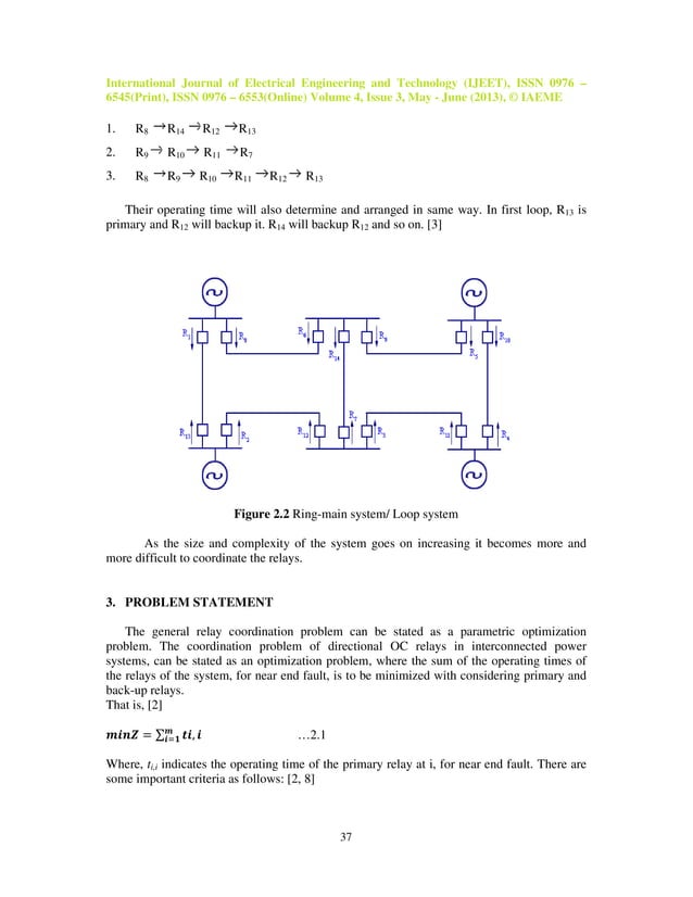 Genetic Algorithm Approach Into Relay Co Ordination Pdf