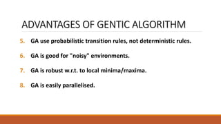 GENETIC ALGORITHM | PPTX