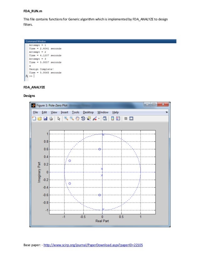 Genetic Algorithm For The Design Of Optimal Iir Digital Filters