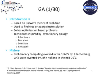 Genetic algorithm | PPTX