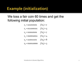 Genetic algorithm (ga) binary and real Vijay Bhaskar Semwal | PPT