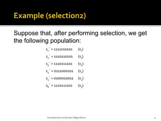 Genetic algorithm (ga) binary and real Vijay Bhaskar Semwal | PPT