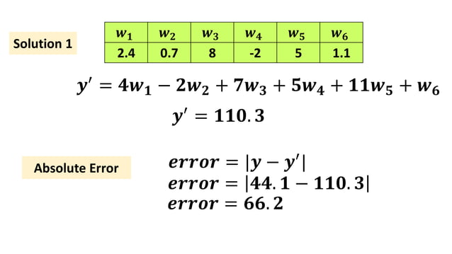 Genetic Algorithm (GA) Optimization - Step-by-Step Example | PDF