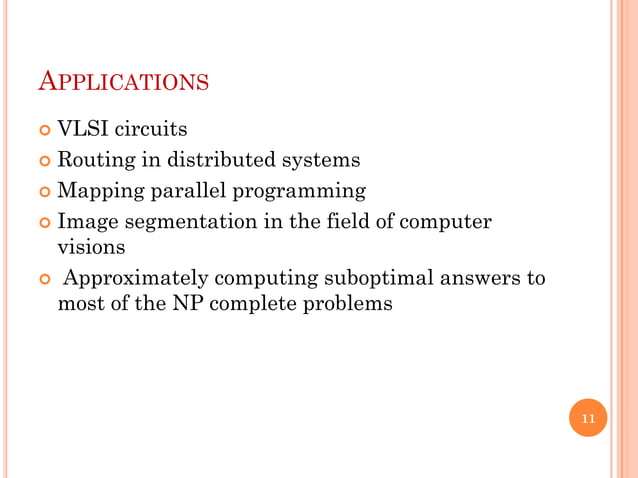 Genetic Algorithm And Graph Partitioning Problem Ppt
