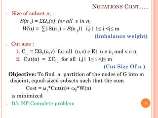 Genetic algorithm and graph partitioning problem | PPT