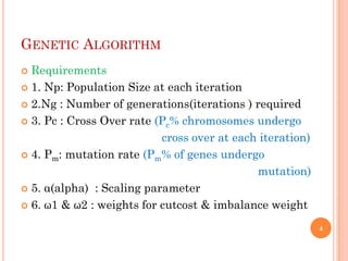 Genetic algorithm and graph partitioning problem | PPT