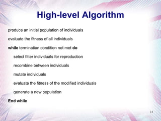 Genetic Algorithm by Example | PPTX