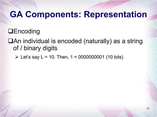 Genetic Algorithm by Example | PPTX