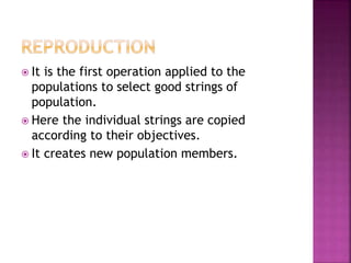 GENETIC ALGORITHM | PPTX