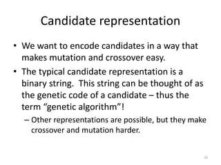 Genetic Algorithms-1.ppt | Genetics | Science