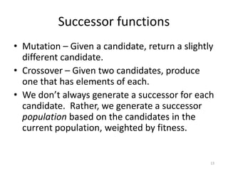 Genetic Algorithms-1.ppt | Genetics | Science