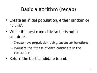 Genetic Algorithms-1.ppt | Genetics | Science