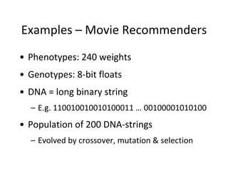 Genetic algorithms | PPT | Genetics | Science