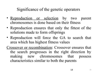 Genetic Algorithms - Artificial Intelligence | PPT