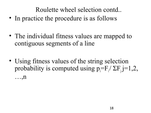 Genetic Algorithms - Artificial Intelligence | PPT