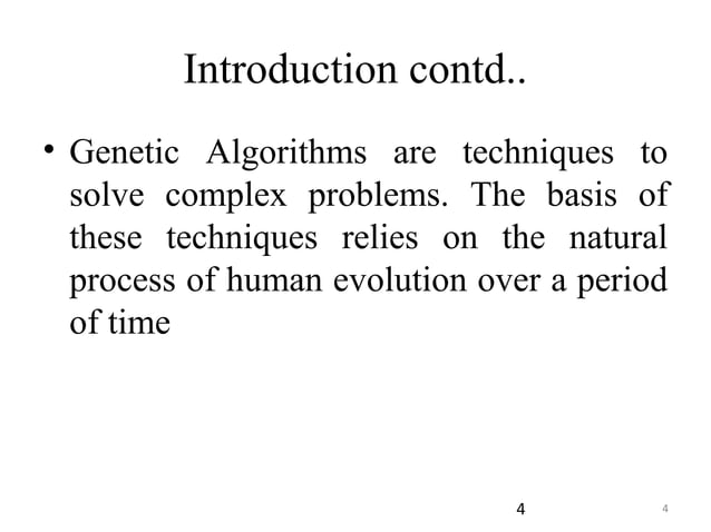 Genetic Algorithms - Artificial Intelligence | PPT