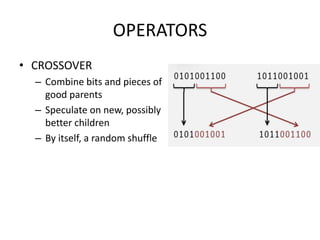 Genetic algorithms | PPTX