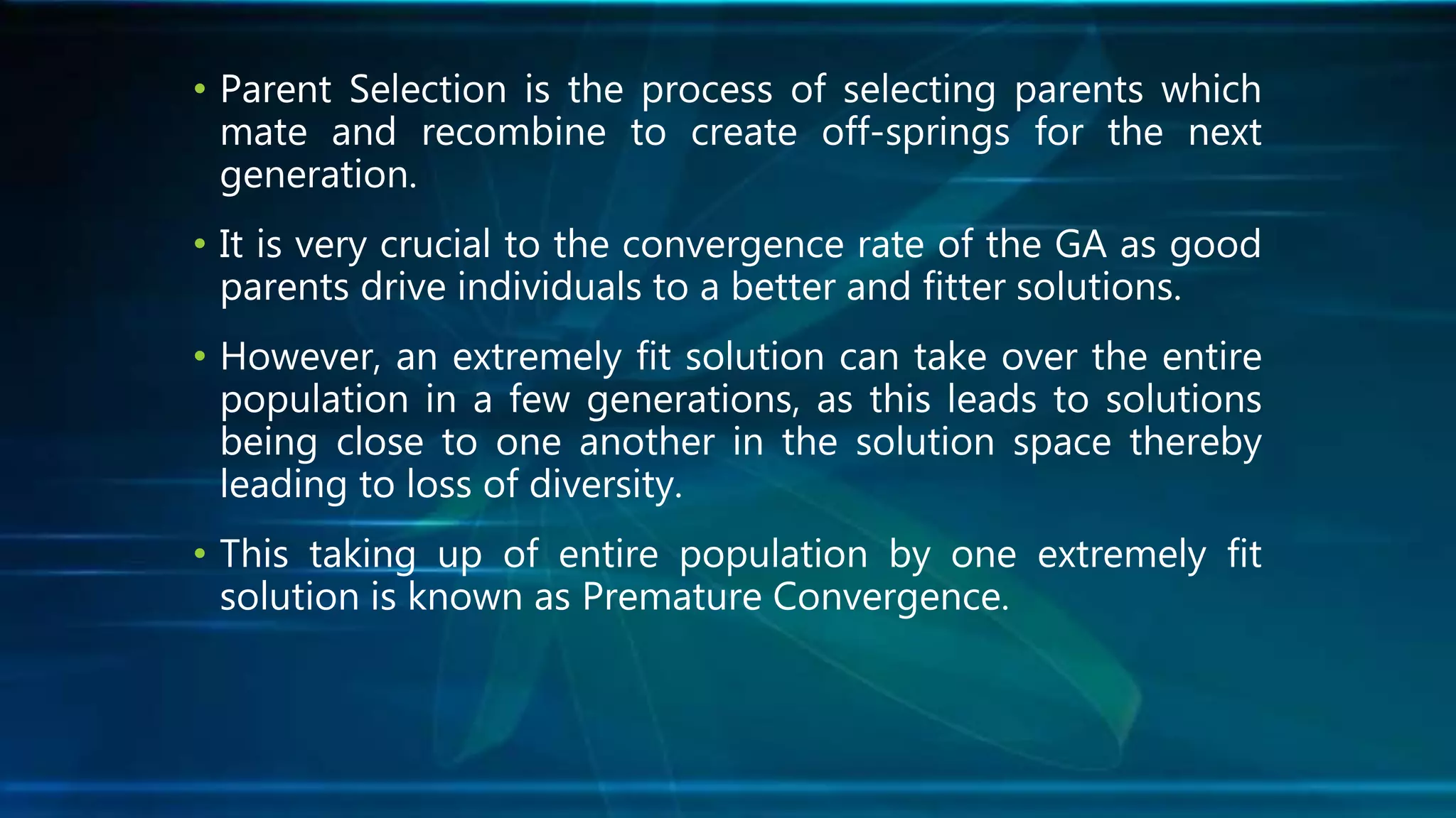 Genetic Algorithms : A class of Evolutionary Algorithms | PPT | Free ...