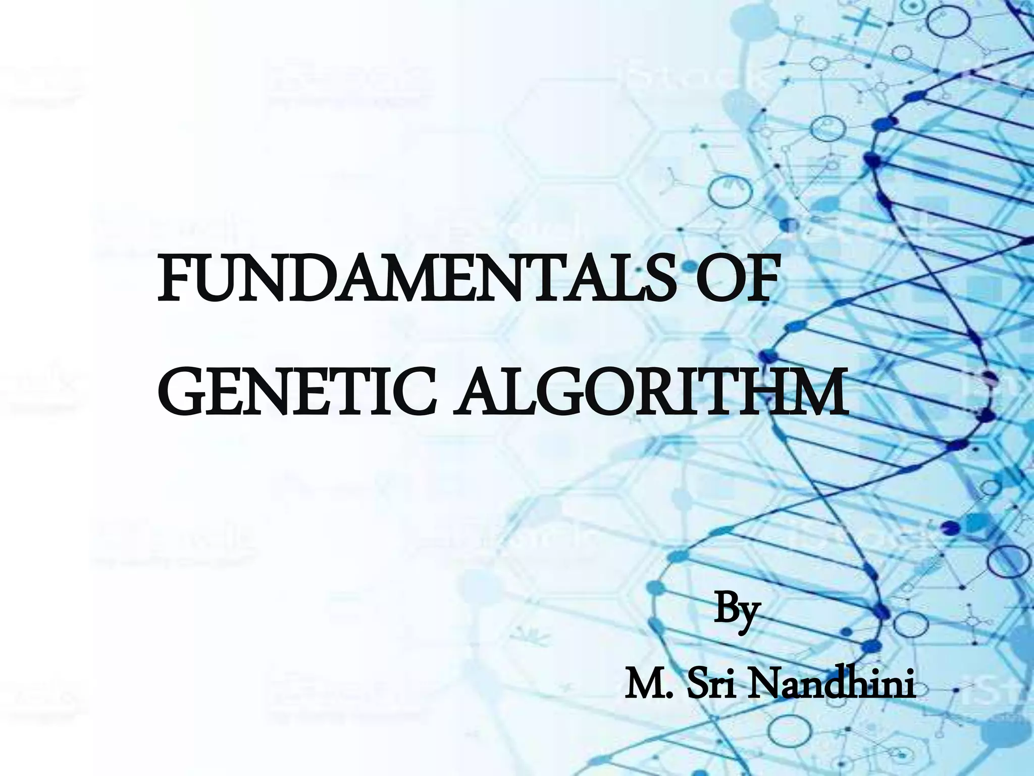Genetic algorithms | PPT