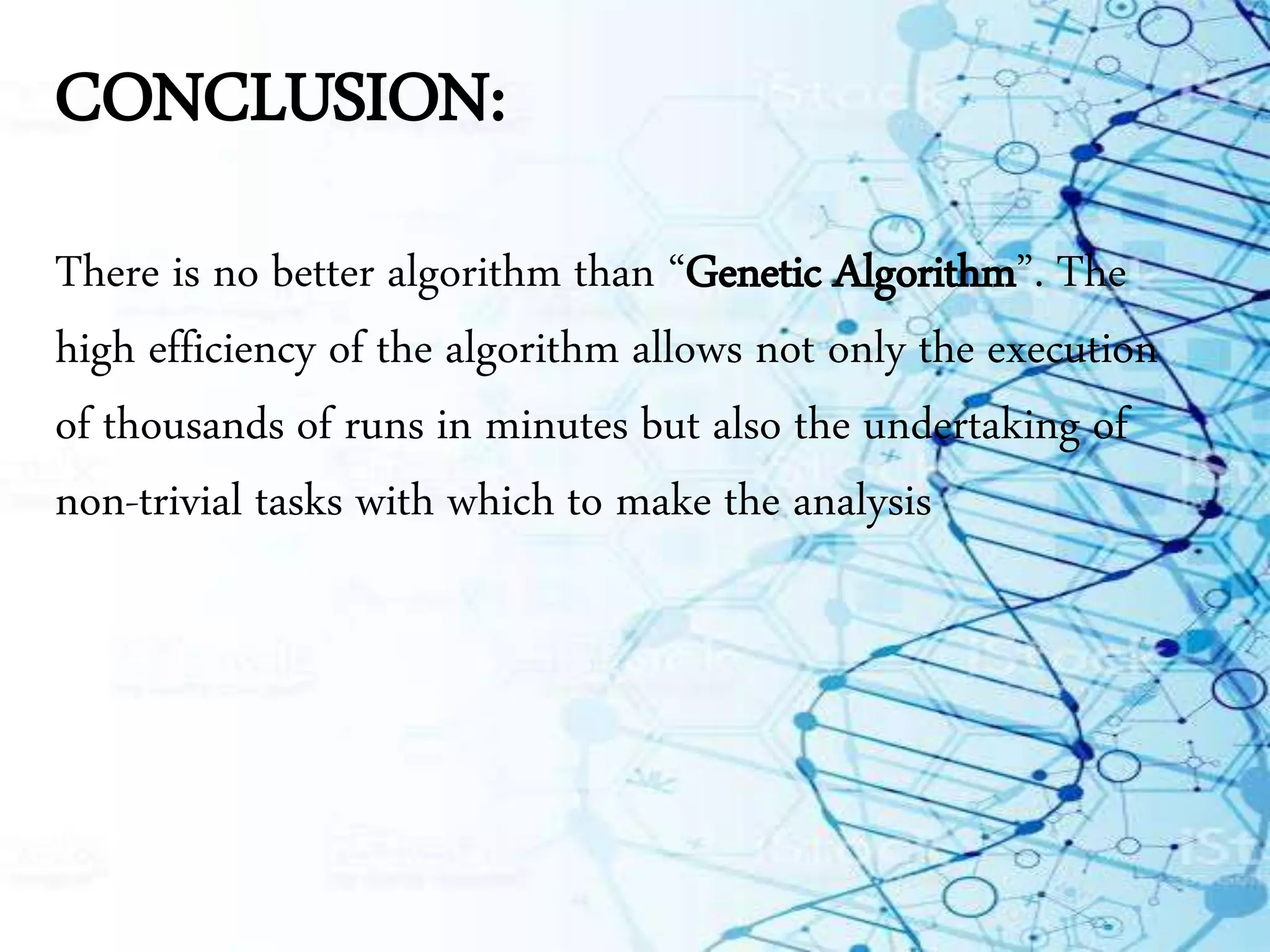 Genetic algorithms | PPTX