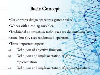 Genetic algorithms | PPTX