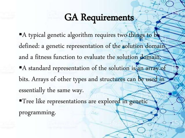 Genetic algorithms | PPTX