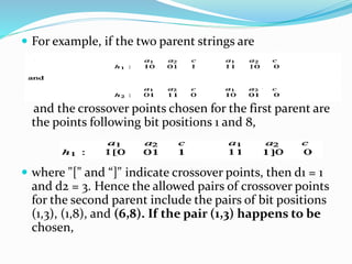 Genetic algorithms | PPTX