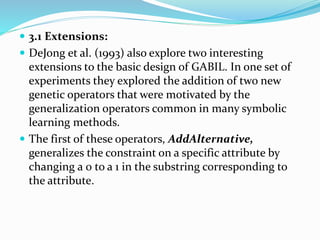 Genetic algorithms | PPTX