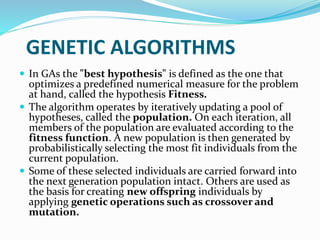 Genetic algorithms | PPT | Free Download