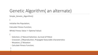 Genetic algorithms | PPT