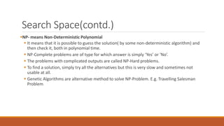 Genetic algorithms | PPT