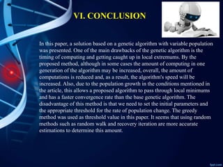 Genetic algorithms mahyar | PPT