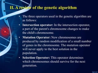 Genetic algorithms mahyar | PPT