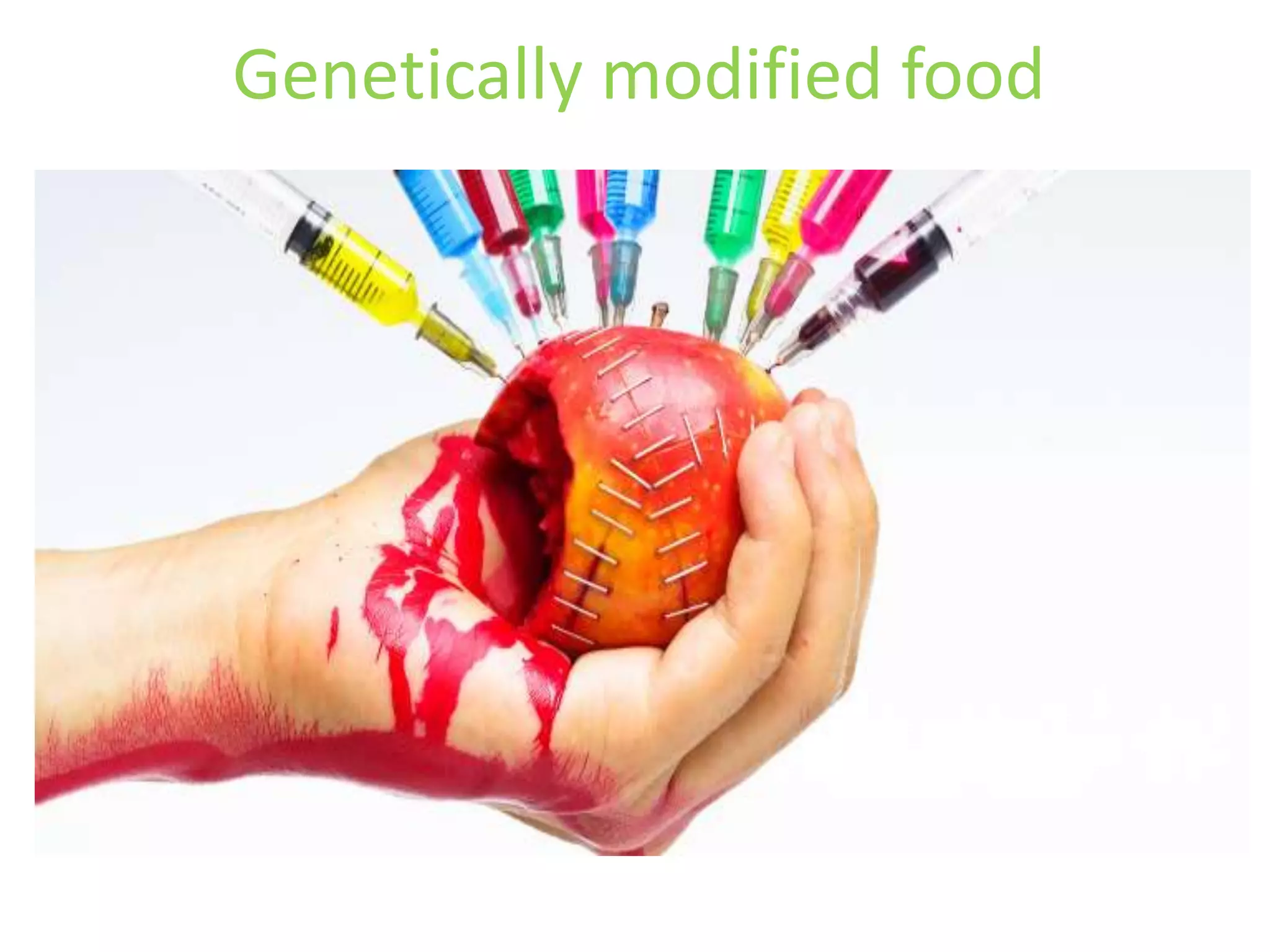 Genetically modified-food | PPT