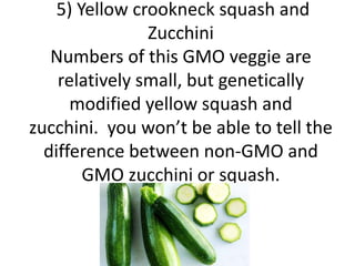 Genetically modified-food | PPT