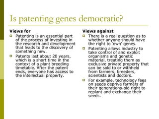 Genetically Modified Organisms (Gmo) | PPT