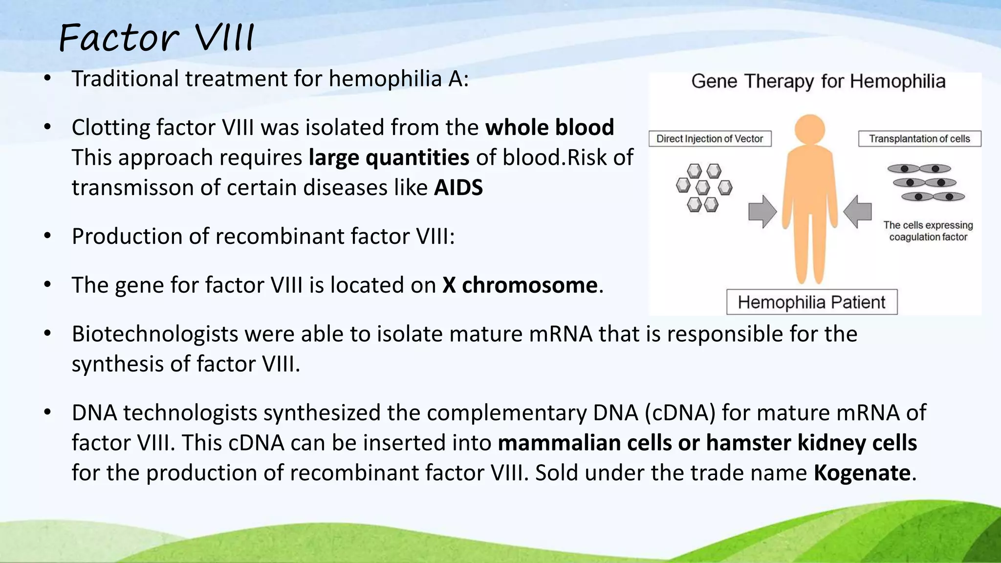 Genetically engineered drugs | PPTX