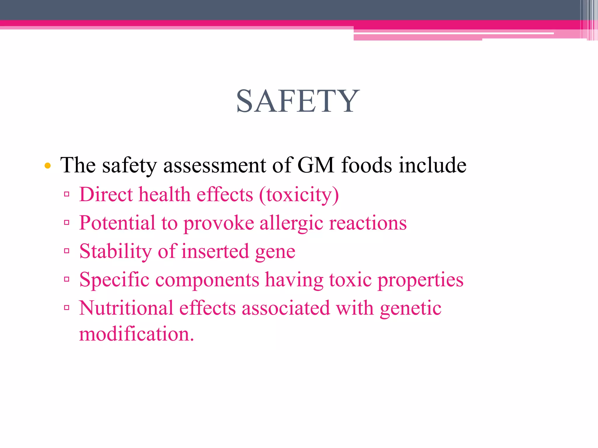 Genetically modified | PPTX