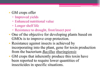 Genetically modified | PPTX